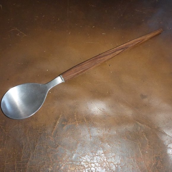Vintage | Dining | Vintage Minimalist Serving Spoon Stainless Steel W ...